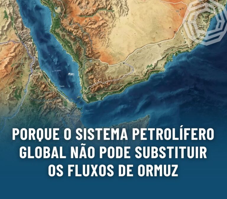 Porque o sistema petrolífero global não pode substituir os fluxos de Ormuz